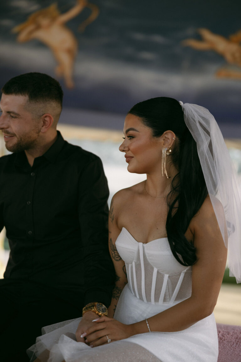 Editorial + Intimate Little White Chapel Elopement - Deimante + Gareth - briannajulianphoto.com